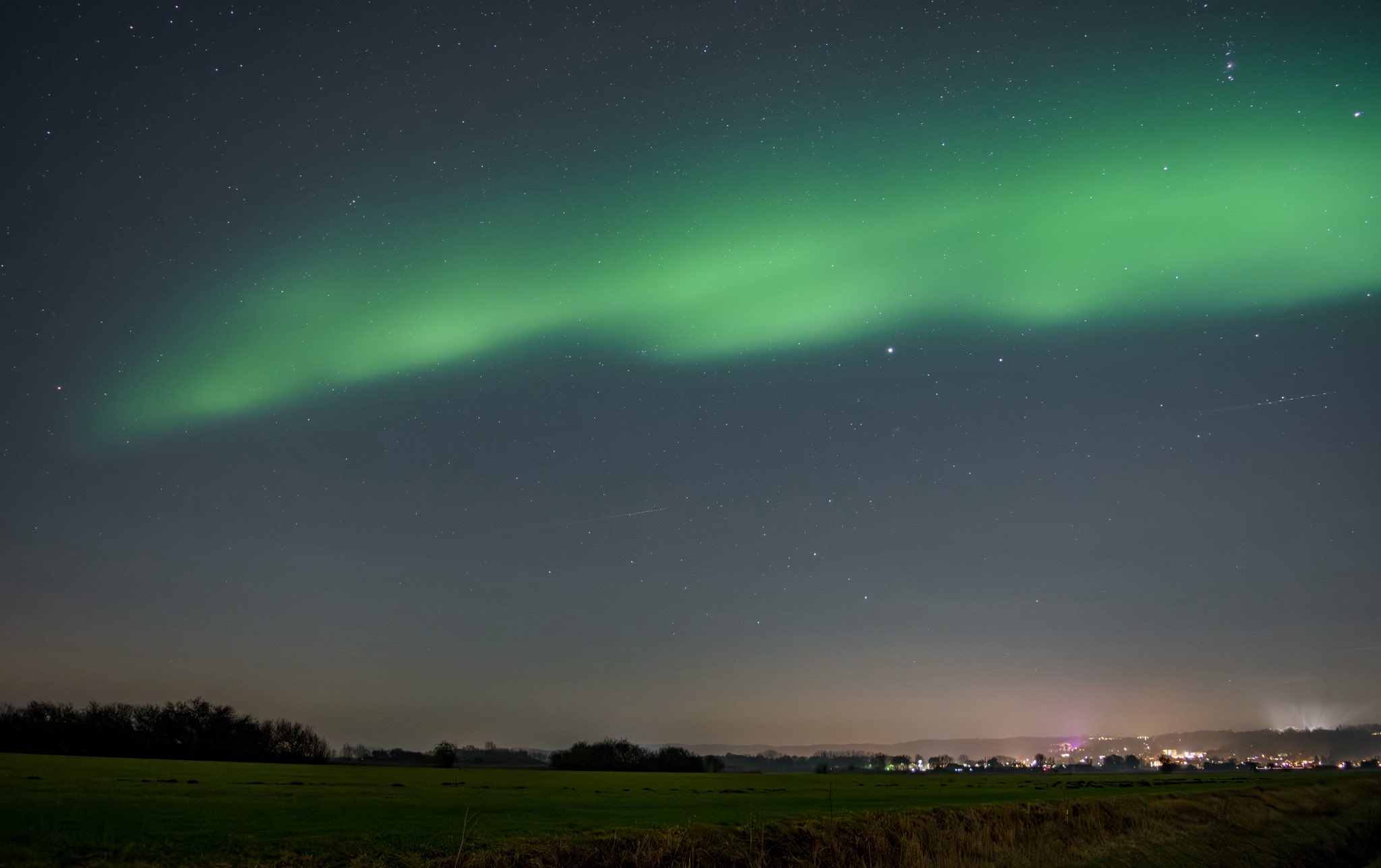 Prachtig noorderlicht in België en Nederland op 19 januari 2026 ...
