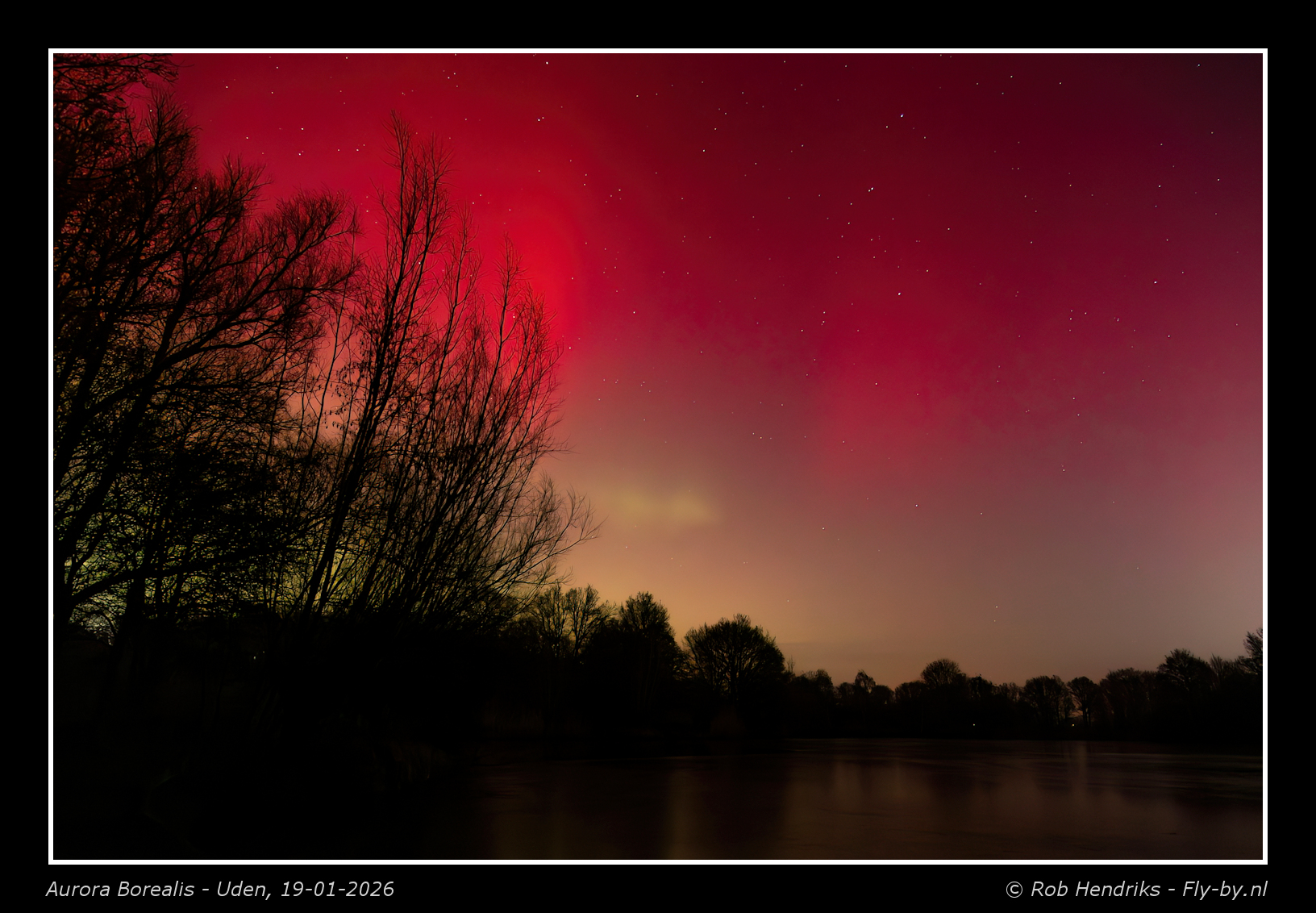 Prachtig noorderlicht in België en Nederland op 19 januari 2026 ...